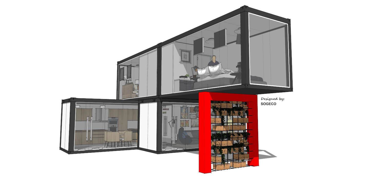 Modular Buildings and House containers - Sogeco Living SA