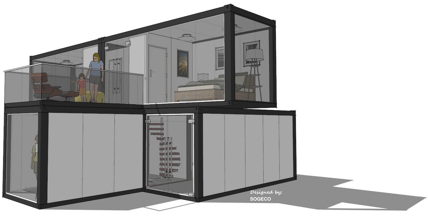 Modular Buildings and House containers - Sogeco Living SA