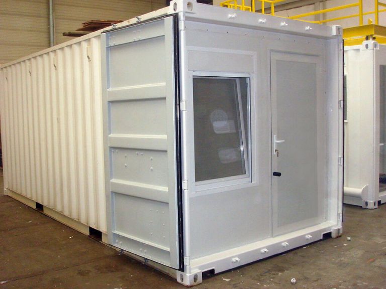 ISO maritime container conversion and modification, quick assembly ...